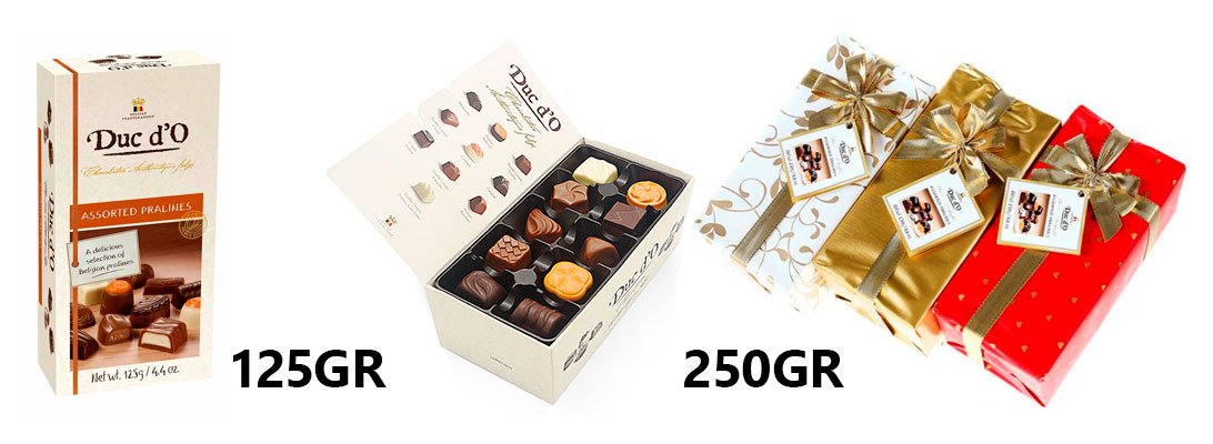 Duc dO Chocolate | Bombones pralinés extraordinario con herencia belga
